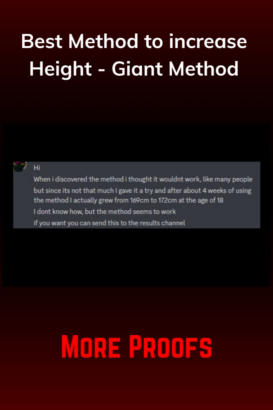 Giant Method- Science-Based Height Growth Blueprint