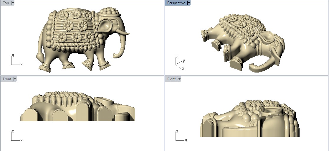 Elephant 3d modle
