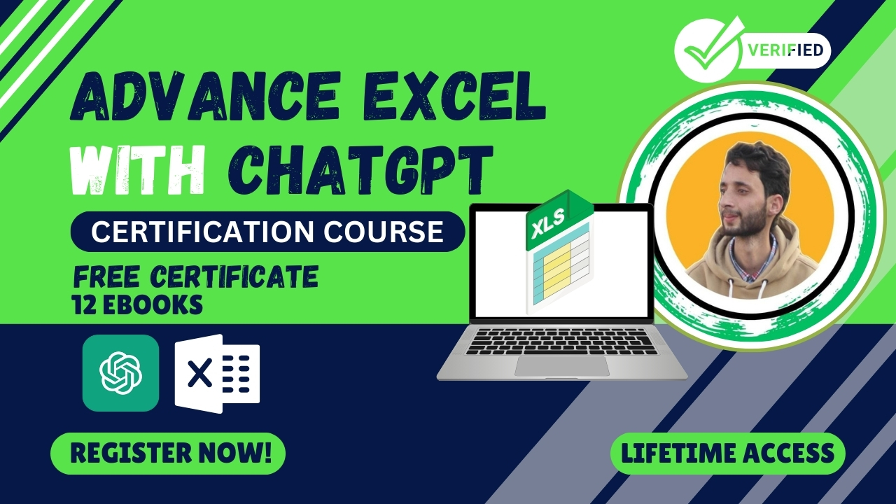 The Ultimate Microsoft Excel Bundle With Certification Chat GPT For Excel
