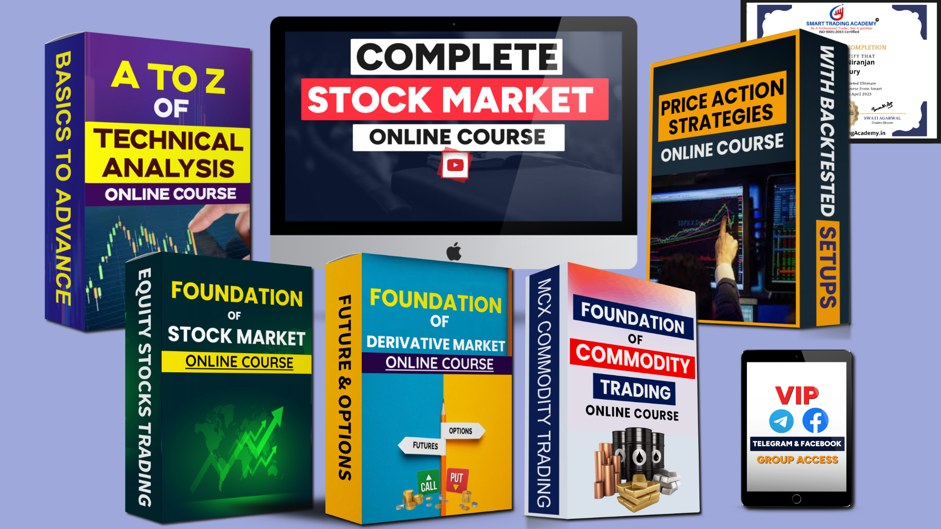 Stock market online Recorded Professional Course