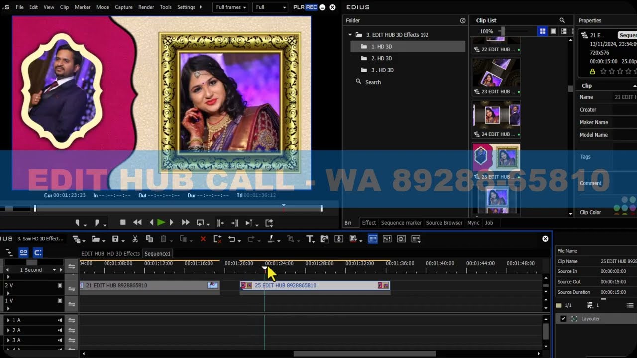 Edius 3d effects download | HD 3D Effects | 180 edius 3d effects