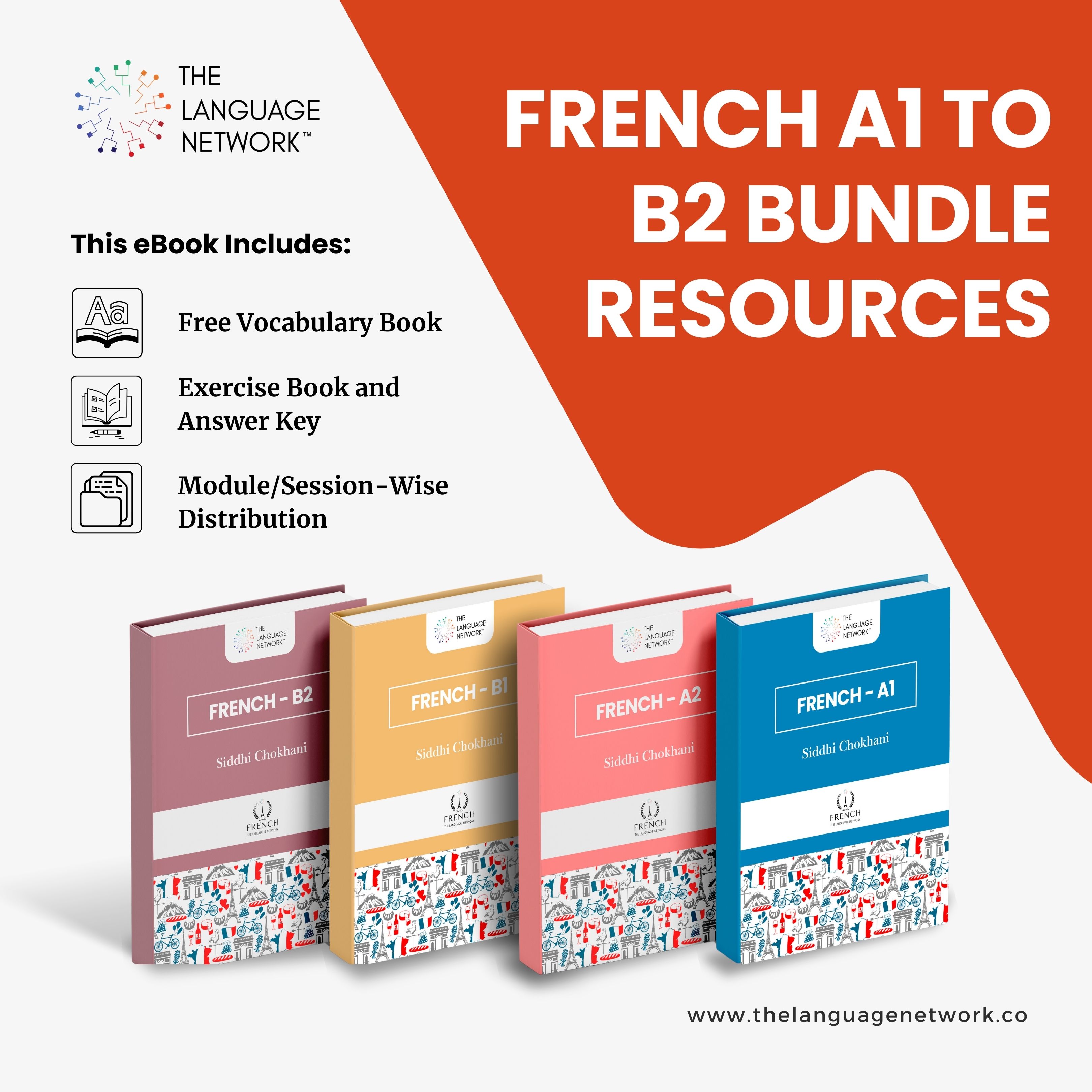A1 to B2 : All-in-One French Learning Kit