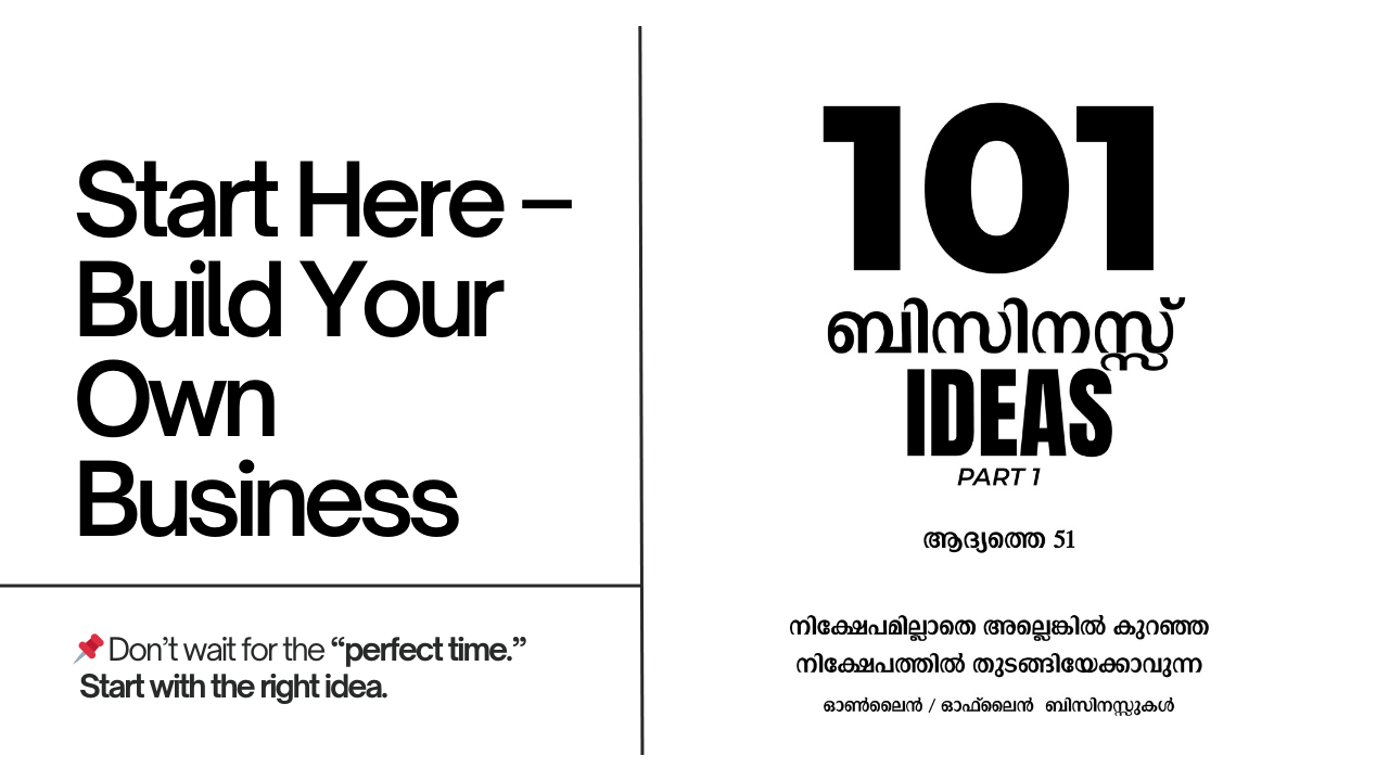 101 Business Ideas: Part 1 (51)(മലയാളം)
