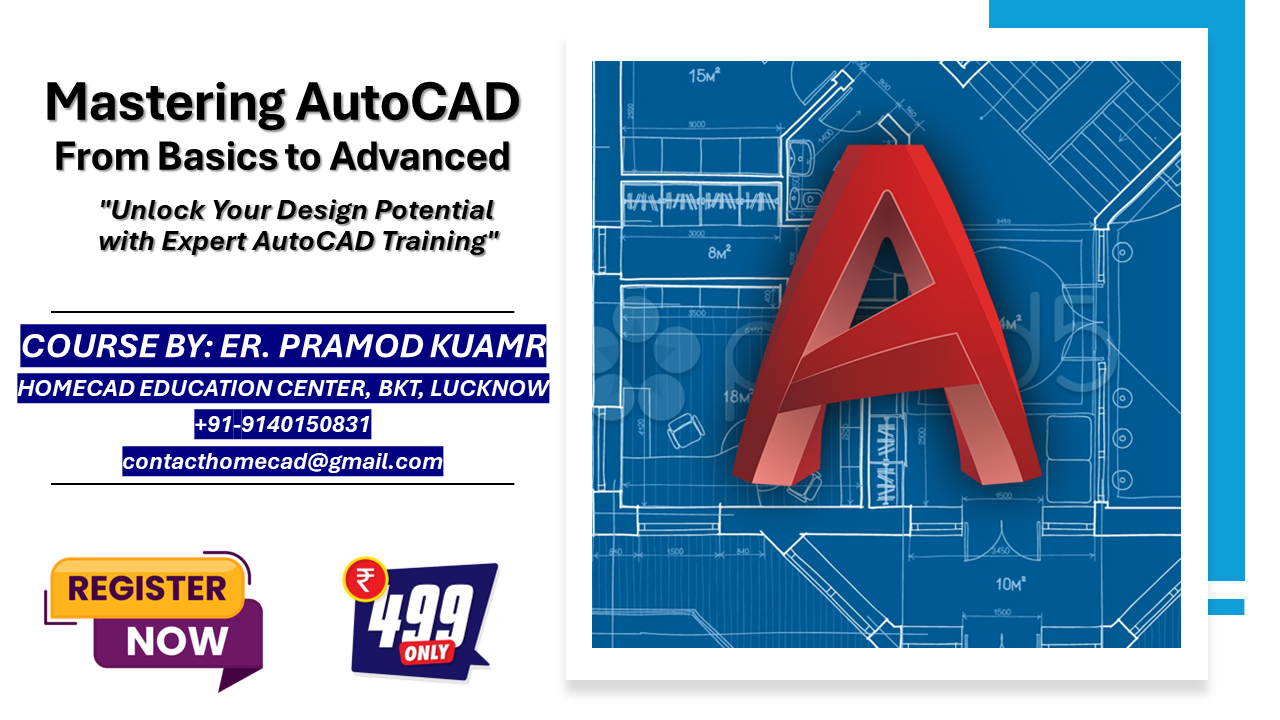 Mastering AutoCAD: From Basics to Advanced Course