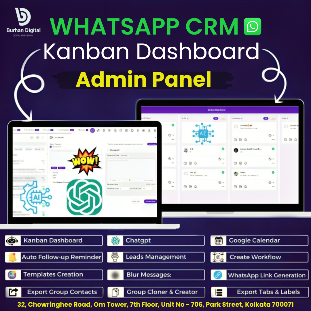 WhatsApp CRM Admin Panel