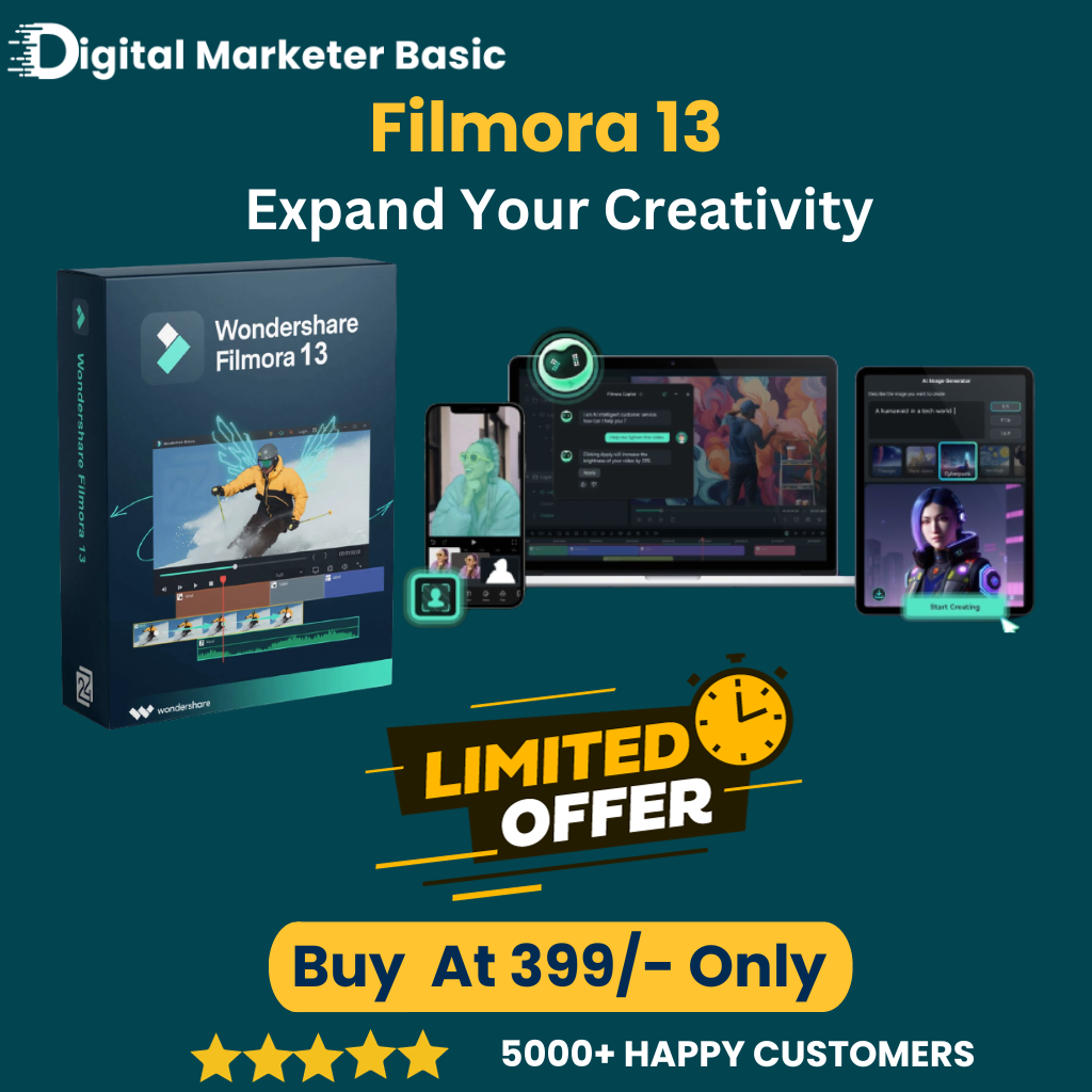 Filmora 13 software bundle