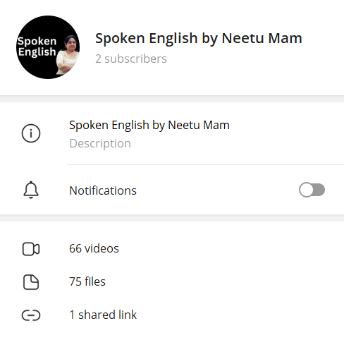 Spoken English by Neetu Mam