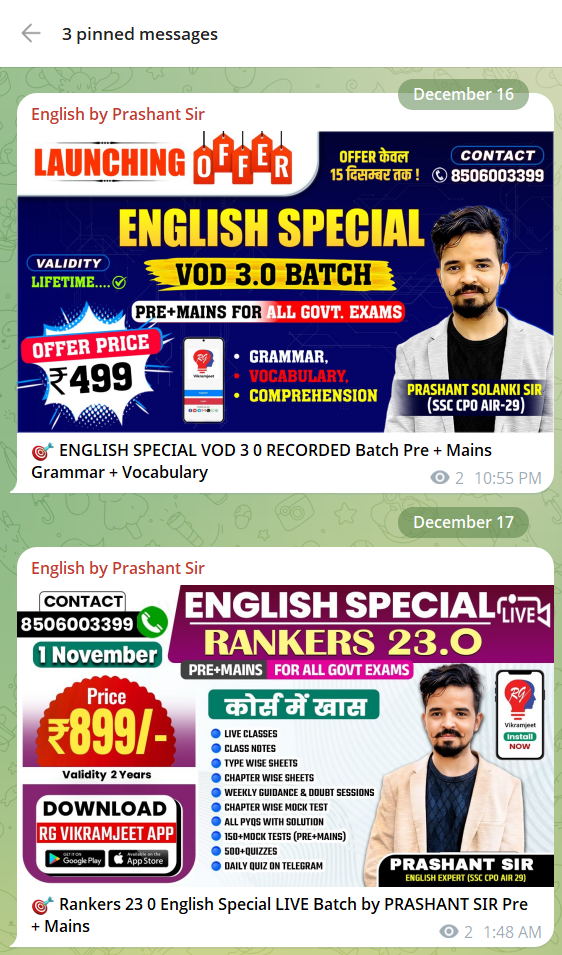 English by Prashant Solanki Sir - Ranker Gurukul