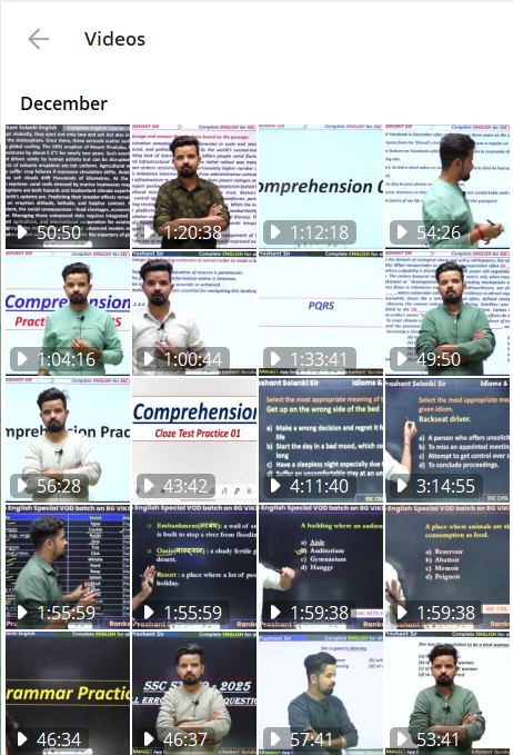 English by Prashant Solanki Sir - Ranker Gurukul