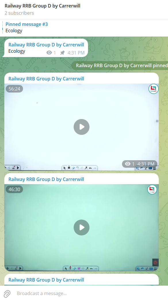 Railway RRB Group D By Carrerwill