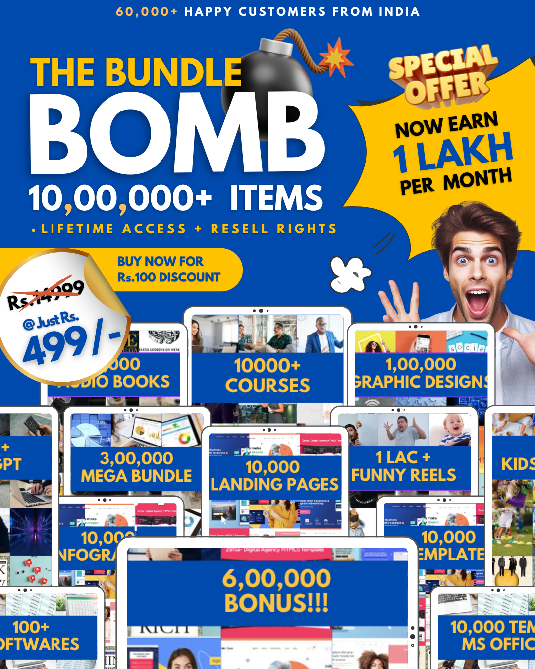 The Bundle Bomb | 10L+ Items | BB20 Coupon 20% Off